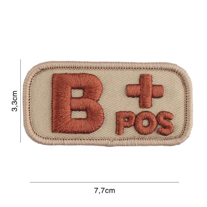 Køb Patch blood type B+positive coyote - Tilbud: 19,00 - VAGT ...